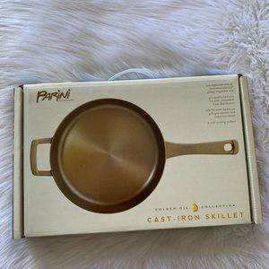 Parini | Kitchen | New In Boxparini Golden Oil Collection Cast Iron ...